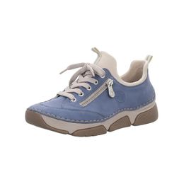 Rieker Schn&uuml;rschuh in blau | Gr.: 36