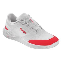Kempa Kinder Hallenschuh "Hallen-Sport-Schuhe Kourtfly Two", Gr. 6,5, wei&szlig;, Obermaterial: 100% Textilmaterial TEXMAT., Schuhe