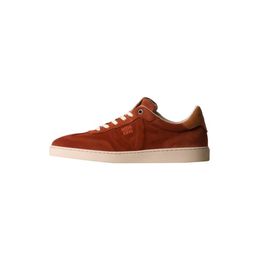 Redskins Quadra-Sneaker aus Leder Orange | Gr.: 40
