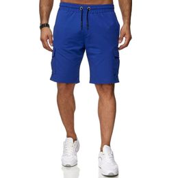 Reslad Shorts Cargo Sweathose in royalblau | Gr.: L