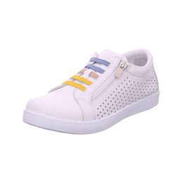 Andrea Conti SHOES Slipper in wei&szlig;/pastell/multi | Gr.: 37