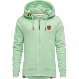 REPUBLIX Kapuzenpullover RORY in Mint | Gr.: L