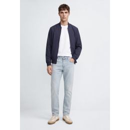 Mavi Herren Straight-Jeans "MARCUS", blau, Gr. 31, 95% Baumwolle, 3% Elastomultiester, 2% Elastan, Jeans, Slim Straight Jeans
