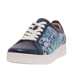 fitflop Fit Flop - "Jim Thompson" Sneaker f&uuml;r Damen, Leder (Blau)