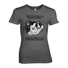 Rick and Morty Shirt in Grau | Gr.: XXL