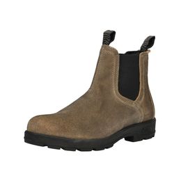 JEEP Herren Stiefelette "JEEP Stiefelette Veloursleder", Gr. 45, braun, Veloursleder, Schuhe