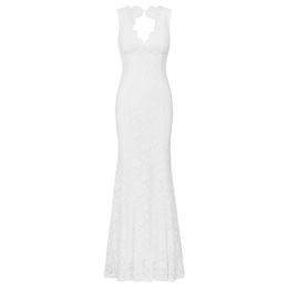 Kraimod Kleid Damen Gr&ouml;&szlig;e 42 wei&szlig; Sommerkleid