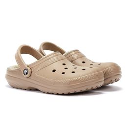 Crocs Klassische gef&uuml;tterte Clogs Pilz/Knochen Sandalen