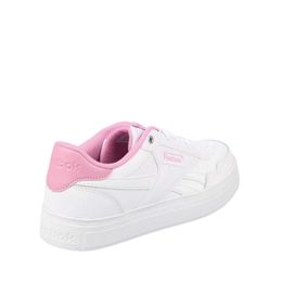 Reebok - "Court Advance Bold" Sneaker f&uuml;r Damen, Leder (Wei&szlig;/Pink)