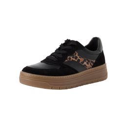 Tamaris Sneaker Damen Gr&ouml;&szlig;e 36 karamell / cognac / schwarz Sommerschuhe