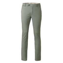 MEYER Herren Chinos "New York 1-5074", gr&uuml;n, Gr. 58, unifarben, 98% Baumwolle, 2% Elasthan, Hosen, in Regular-Fit