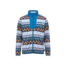 Columbia Funktionsfleecejacke 'Sequoia Grove II' Herren Gr&ouml;&szlig;e M blau / navy / hellblau / gelb