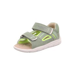 Superfit Sandale 'Nino' M&auml;dchen Gr&ouml;&szlig;e 22 neongr&uuml;n / hellgr&uuml;n