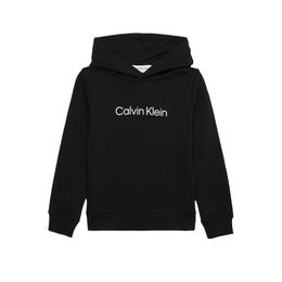Calvin Klein Jeans Sweatshirt 'Logo' Jungen Gr&ouml;&szlig;e 140 schwarz / wei&szlig;
