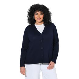 Ulla Popken Cardigan in marine | Gr.: 46-48