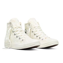 Converse Damen Sneaker "CHUCK TAYLOR ALL STAR", Gr. 36, wei&szlig;, Textil, Schuhe, f&uuml;r Alltag, mit Gummilaufsohle, sportlicher Stil, mit Schn&uuml;rung