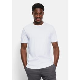 OLYMP Herren T-Shirt "OLYMP Casual Wirk", wei&szlig;, Gr. M, 100% Baumwolle, Shirts