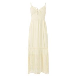 Hollister Kleid Damen Gr&ouml;&szlig;e 38 pastellgelb Sommerkleid