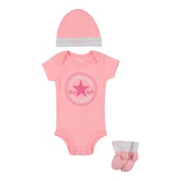 Converse Set Gr&ouml;&szlig;e 68/80 hellgrau / pink / hellpink
