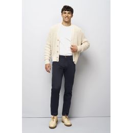 MEYER Herren Chinos "M5 Move 2-6502", blau, Gr. 38, unifarben, 54% Baumwolle, 44% Polyester, 2% Elasthan, Hosen, M5 Move im Jersey-Look