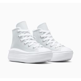 Converse M&auml;dchen Sneakerboots "CHUCK TAYLOR ALL STAR MOVE", Gr. 32, wei&szlig;, Textil, Schuhe, Winterschuhe, Schn&uuml;rboots, Sneaker, gef&uuml;ttert