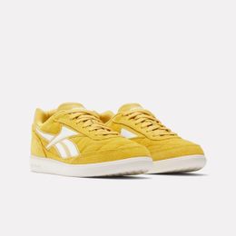 Reebok CLASSIC Herren Sneaker "REEBOK FINALE", Gr. 36,5gritgold, wei&szlig;, chalk, Leder, Synthetik, Schuhe