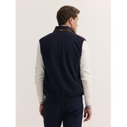 Bugatti Herren Strickweste "Regular Fit", braun, Gr. 4XL, unifarben, 80% Baumwolle, 20% Polyester, Westen, Regular Fit Steppweste Baumwollmix