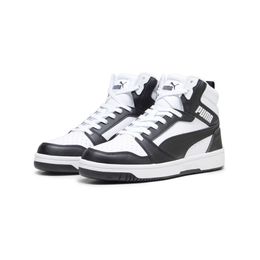 Puma Sneaker High "Rebound v6" in Wei&szlig; | Gr.: 42