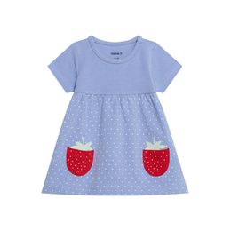 name it Kleid 'NBFJABELLE' Gr&ouml;&szlig;e 68 pflaume / dunkelrot / wei&szlig;