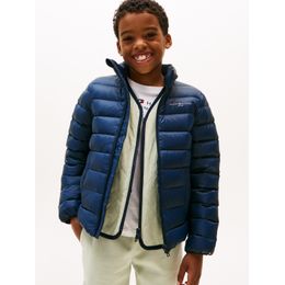 Tommy Hilfiger Jungen Steppjacke "ESSENTIAL LIGHT DOWN JACKET", blau, Gr. 5, unifarben, Web, Obermaterial: 100% Polyamid, Jacken, f&uuml;r Kinder bis 16