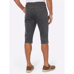 CLASSIC Herren Trachtenjeansschwarz denim, Gr. 58, unifarben, 98% Baumwolle, 2% Elasthan, Jeans