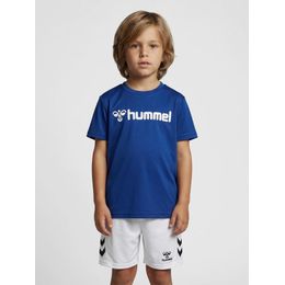 Hummel T-Shirt Hmllogo Kinder in TRUE BLUE | Gr.: 164