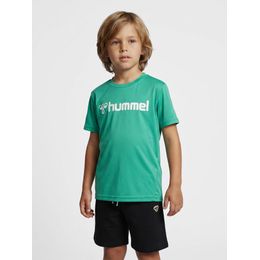 Hummel T-Shirt Hmllogo Kinder in ATLANTIS | Gr.: 140