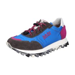 Josef Seibel Damen Sneaker "Bonnie 01, asphalt-blau", Gr. 36, grau, Obermaterial: 80% Rindsleder Leather cow. 20% Textilmaterial TEXMAT., Schuhe