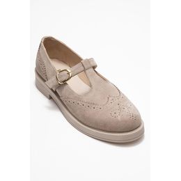 Janney Leder Riemen Loafer