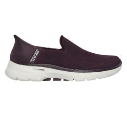 Skechers - "Gowalk6" Sneaker f&uuml;r Herren, Stoff (Pflaume)