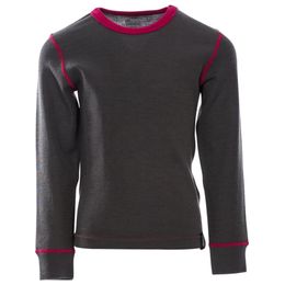 Trespass Kinder Leggings "Bamba Merino Wool Base Layer Set" in Grau | Gr.: 7-8 Jahre