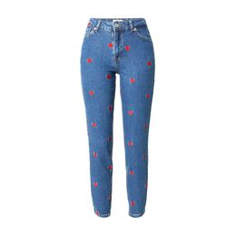 Only Jeans 'ONLINC' Damen Gr&ouml;&szlig;e 27 blue denim / rot