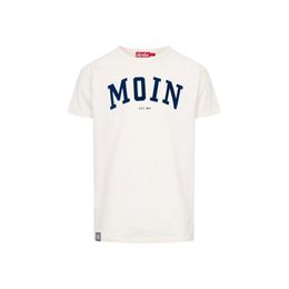 Derbe T-Shirt Moin in Creme | Gr.: XXL