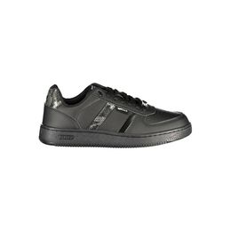 GAS Schwarze Polyurethan Damsneaker