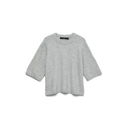 V&eacute;ro Moda Vero Moda Strickpullover in Light Grey Melange | Gr.: XXL