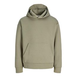 Jack & Jones Jack & Jones Sweatshirt JJEBARRON SWEAT HOOD in Gr&uuml;n | Gr.: XL
