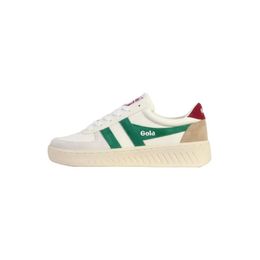 Gola Grandslam Trident Leder-Sneaker Wei&szlig; | Gr.: 38
