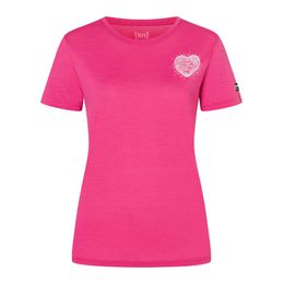 super.natural LITTLE HEARTWOOD TEE in Pink | Gr.: S