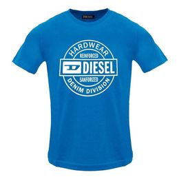 Diesel Herren Hardware Circle T-Shirt (Blauer Saphir)