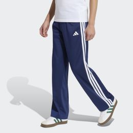 M&auml;dchen Sporthose "ESSENTIALS CLIMACOOL", blau, Gr. 140, adidas Sportswear, Obermaterial: 100% Polyester, Hosen
