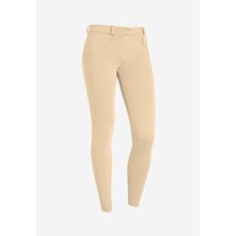 Freddy Damen Jeggings "WRUP2 SUPERSKINNY", beige, Gr. L, unifarben, Jersey, Obermaterial: 81% Baumwolle, 19% Elasthan, Hosen, mit Lifting & Shaping