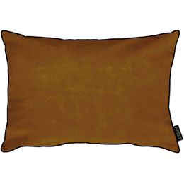 Dekokissen Apelt, B:35cm H:5cm L:45cm, braun, Polyester, Dekokissen_Sitzkissen_Kissenh&uuml;llen, "Ruby", Kissenh&uuml;lle mit F&uuml;llung, 1 St&uuml;ck