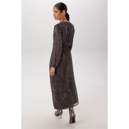 Damen Maxikleid, bunt, Gr. 36, Aniston SELECTED, Chiffon, Obermaterial: 100% Polyester. Futter: 95% Viskose, 5% Elasthan, Kleider, mit verspielten