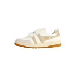 Gola Falcon Mirror Kindersneaker aus Leder Wei&szlig; | Gr.: 29